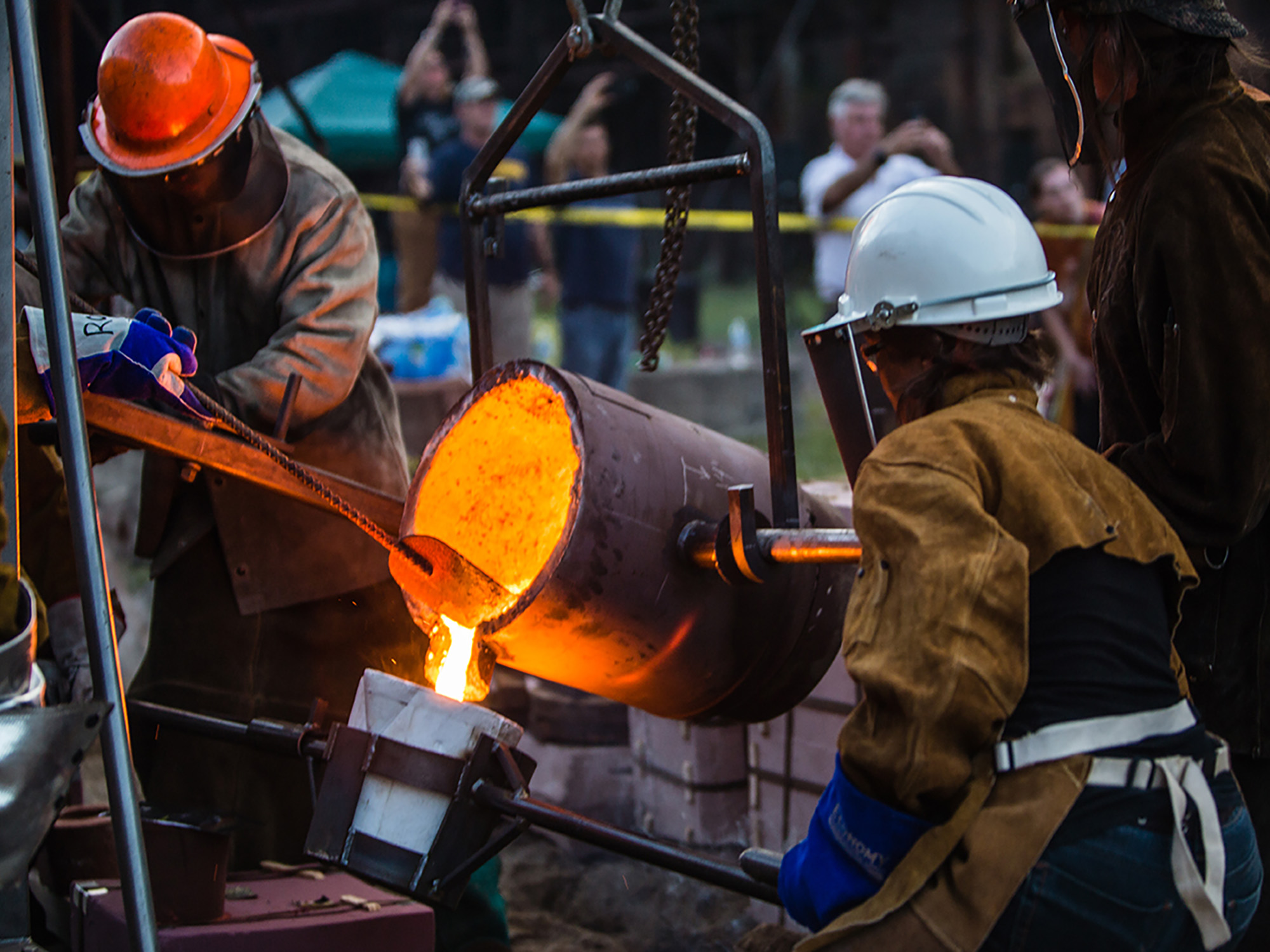 Iron Casting Spectator Event — Rivers of Steel